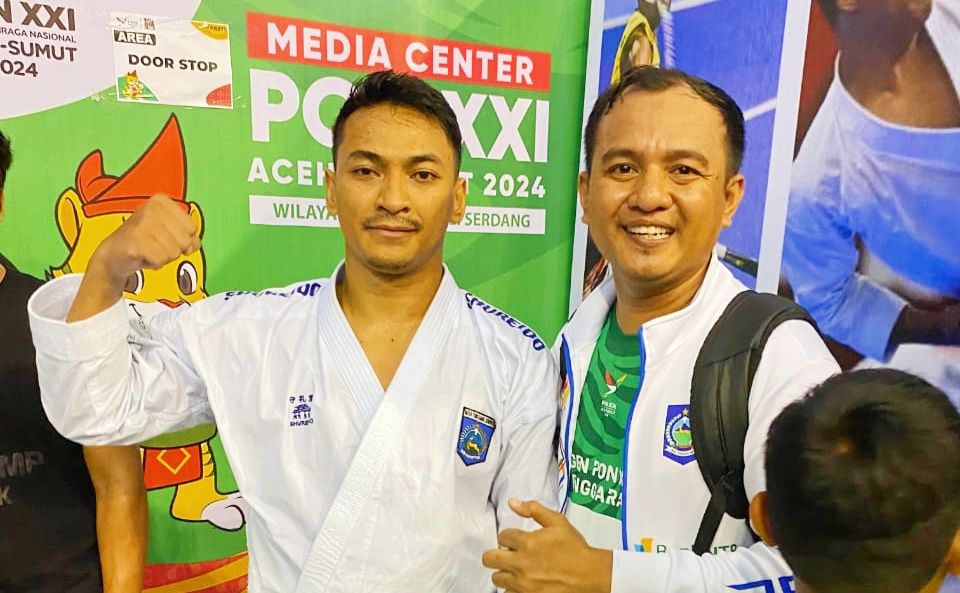 Atlet Karate Ahmad Zigi Zaresta Yuda Asal Lobar NTB Sumbang Medali Emas ...