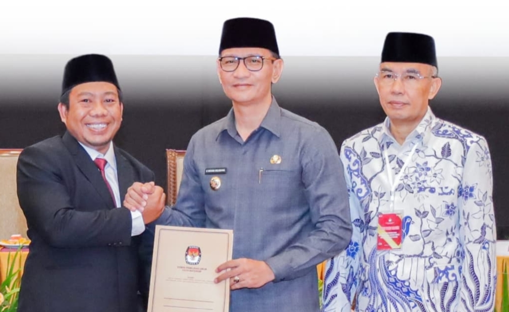Tanpa Gugatan, KPU Kota Mataram Resmi Tetapkan Mohan-Mujib Jadi Wali ...